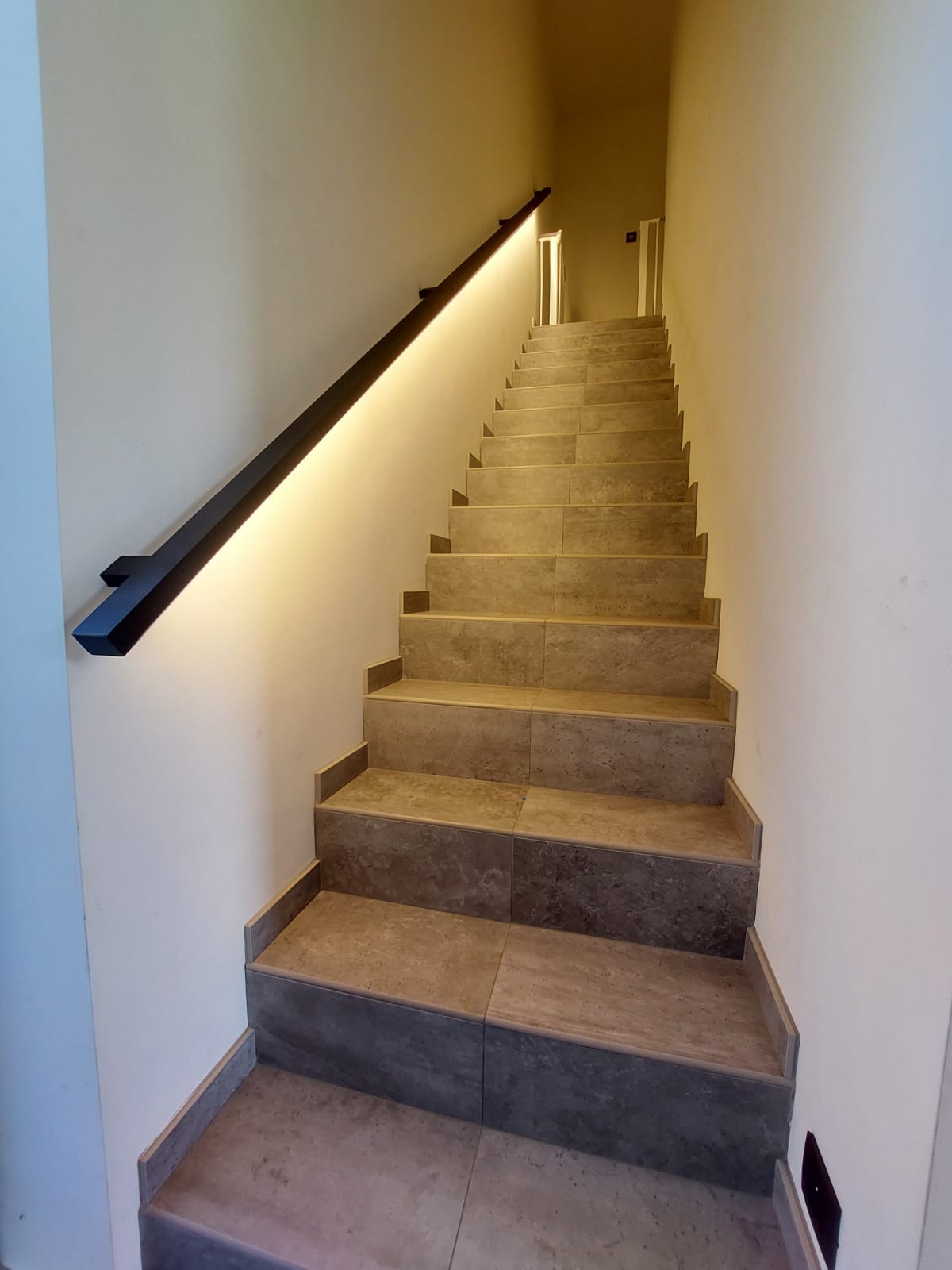 Leuning met led verlichting | Mijn Hek