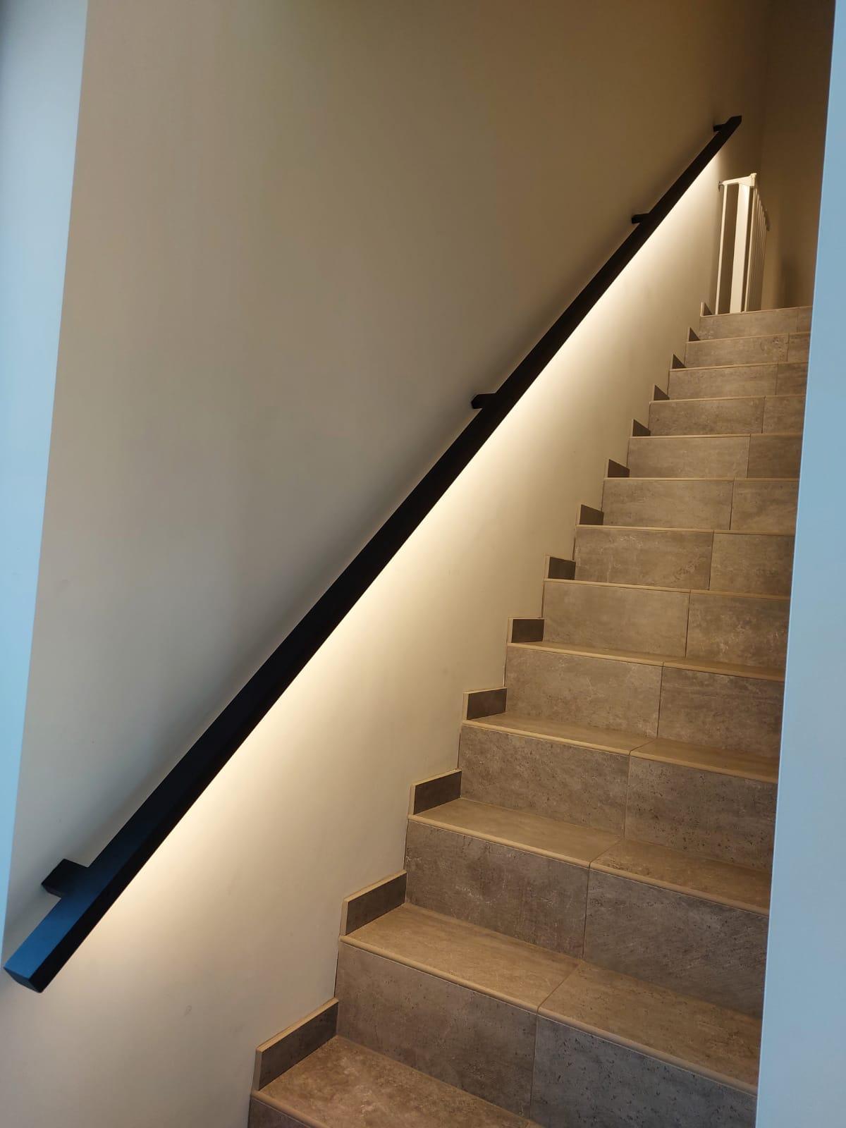 Leuning met led verlichting | Mijn Hek